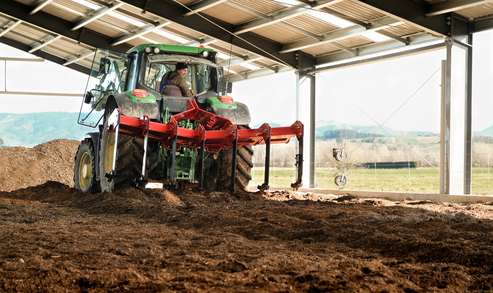 Compost Barn Aerator