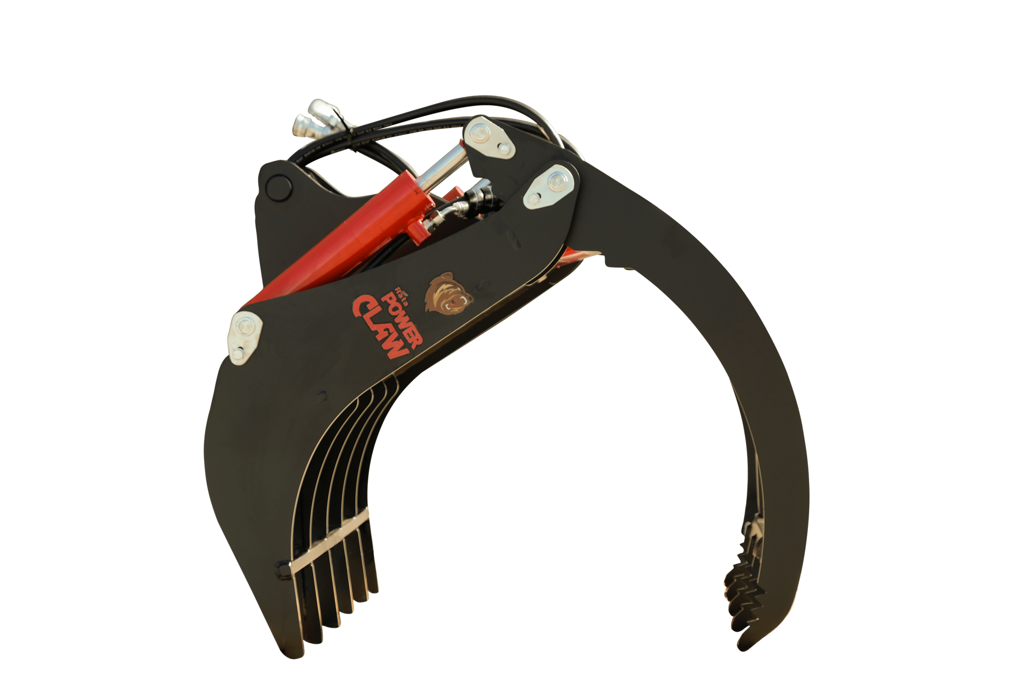 Power Claw™ multipurpose grapple attachment for excavators