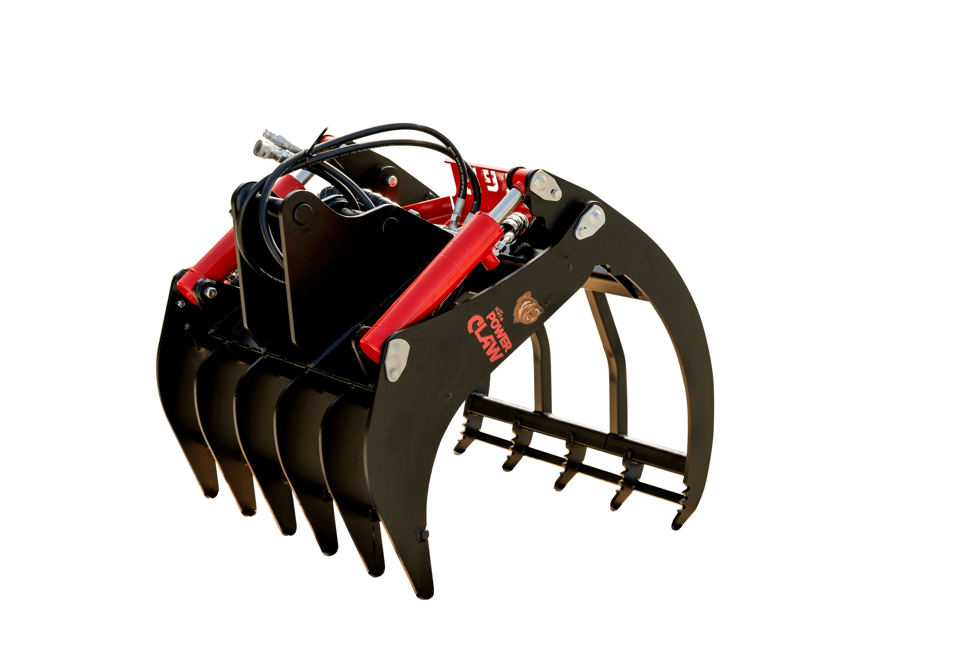 Power Claw™ multipurpose grapple attachment for excavators