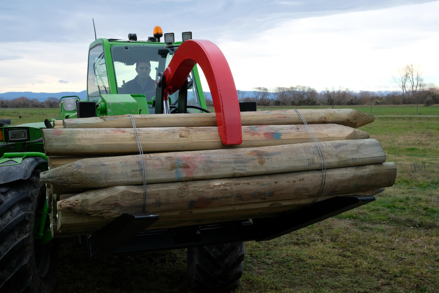Log Fork | Rata Equipment | Tractor Front End Loader & Telehandler Log ...