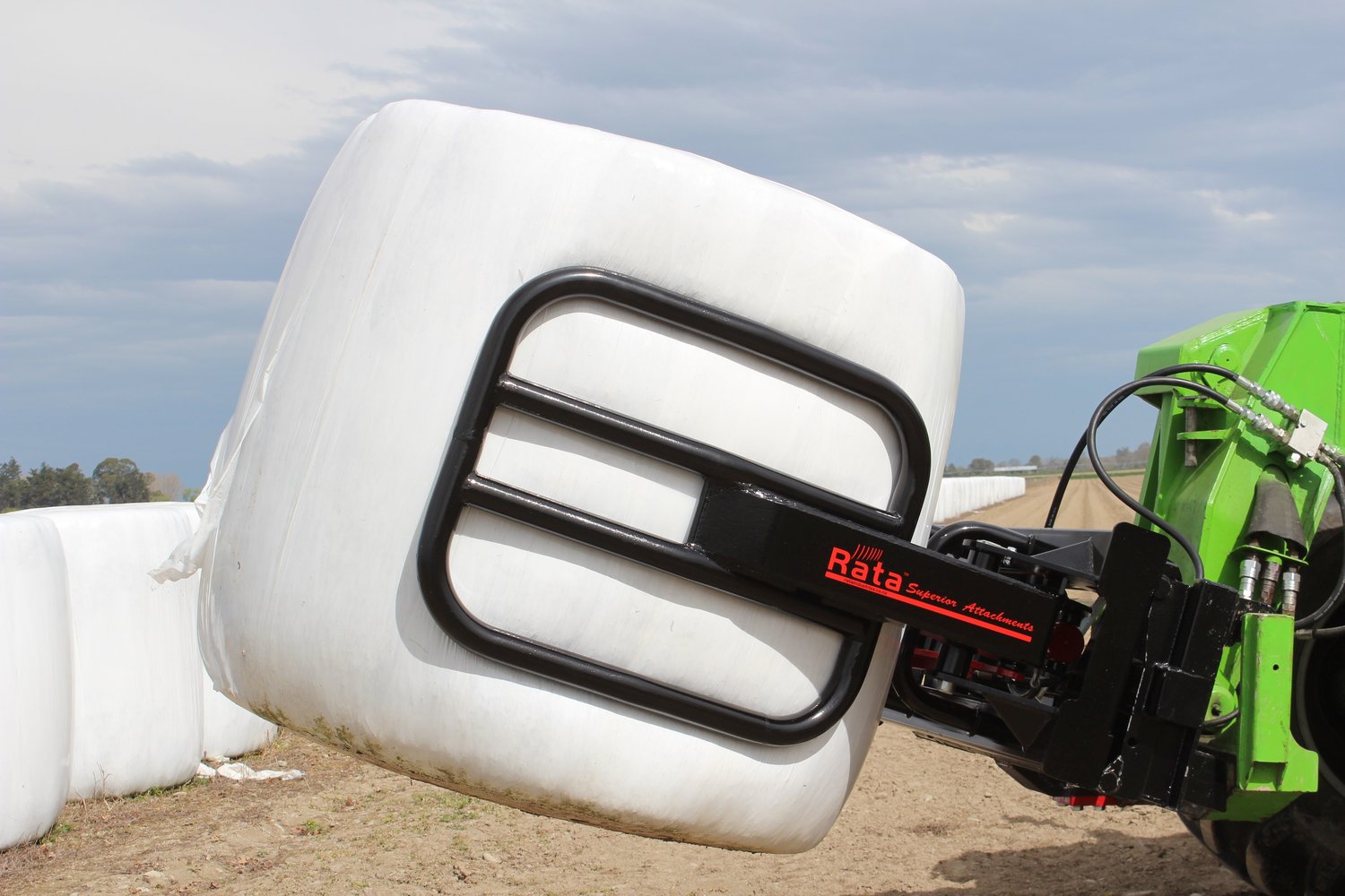 How To Stack and Handle Silage Bales