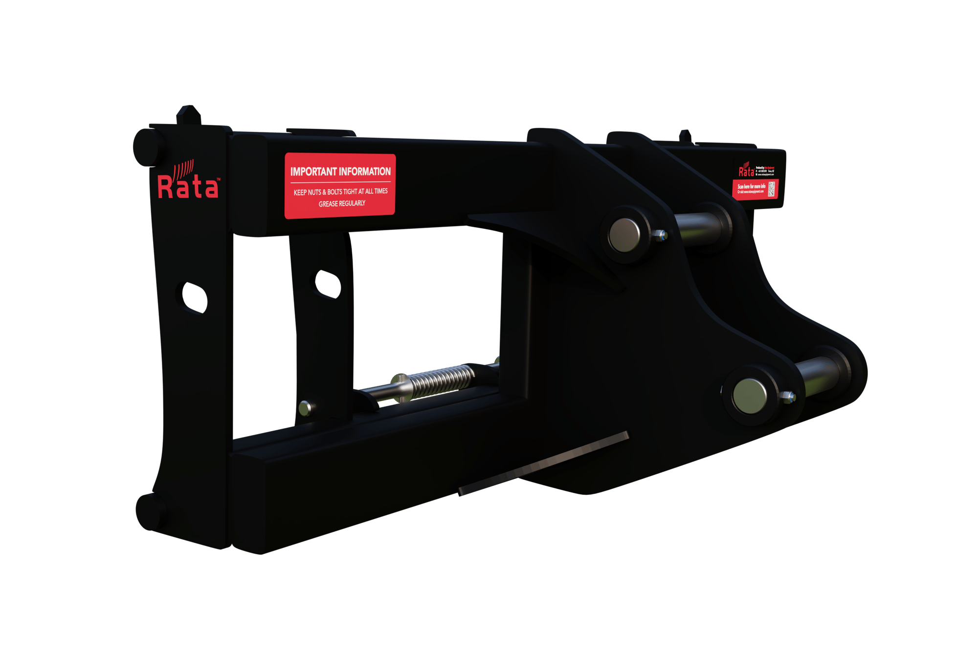 Excavator quick hitch adaptor