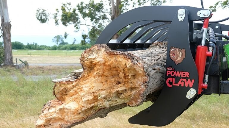 Power Claw™ multipurpose grapple attachment for tractors & telehandlers