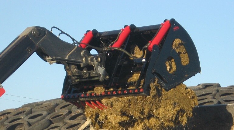 Shear Grab | Silage Shear Grab | Rata Equipment Silage Shear Grab